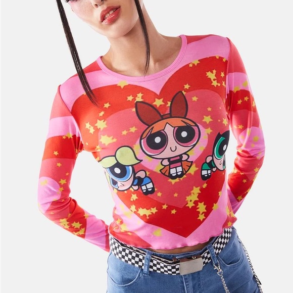 Dolls Kill | Tops | Dolls Kill Girl Squad Top Power Puff Girls Shirt ...